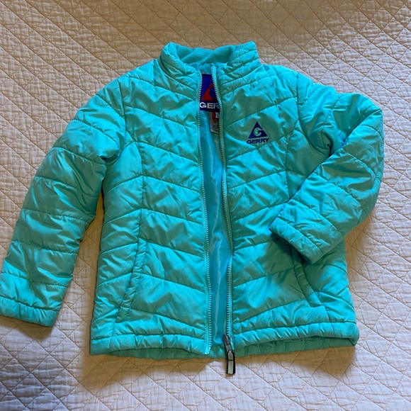 Gerry Weber | Jackets & Coats | Gerry Weber Kids Turquoise Puffer ...